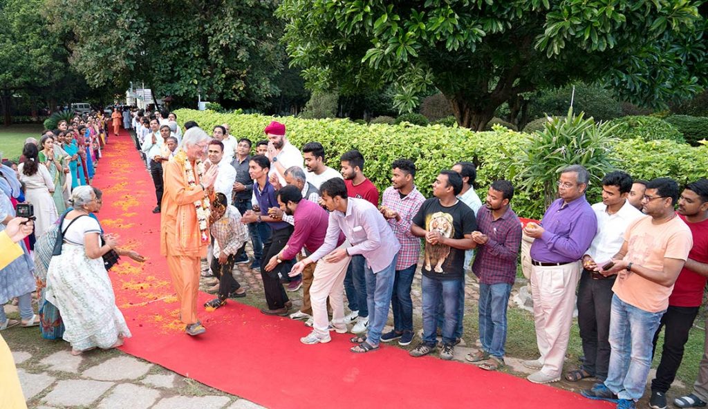 Swami Chidanandaji's Ranchi Ashram Visit - Yogoda Satsanga Society of India