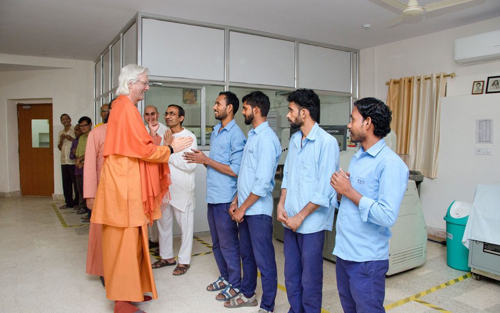 Swami Chidanandaji Visits Ranchi Ashram, 2019