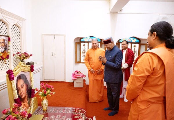 Former President of India Sri Ram Nath Kovind Visits YSS Dwarahat ...