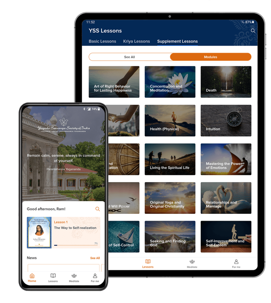 YSS Lessons - Yogoda Satsanga Society of India