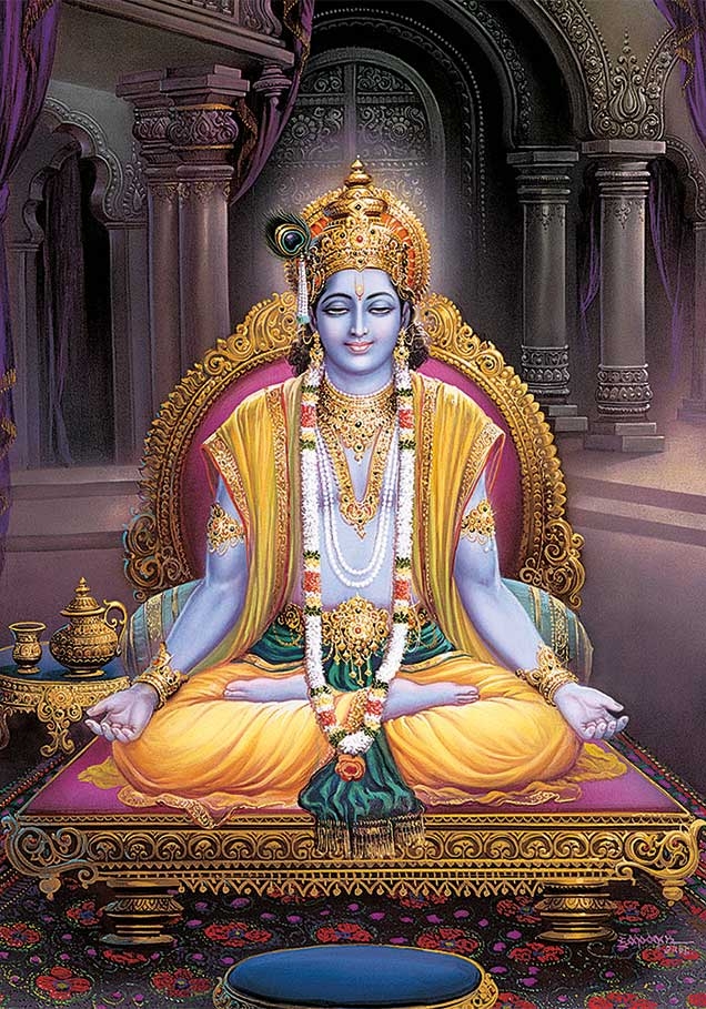 Bhagavan Krishna as Yogeshvara - Yogoda Satsanga Society of India