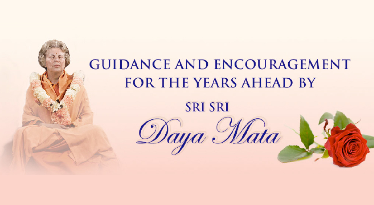 Change the World by Changing Yourself - Sri Daya Mata