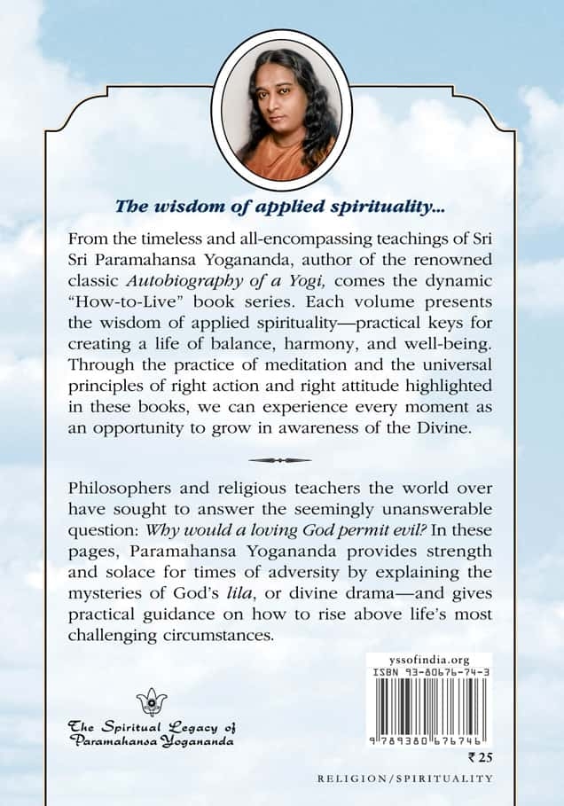 Why God Permits Evil and How to Rise Above It - Yogoda Satsanga Society ...